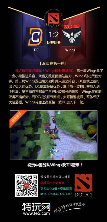 从追梦少年到护国神翼 Wings TI6夺冠之路回顾_特玩网